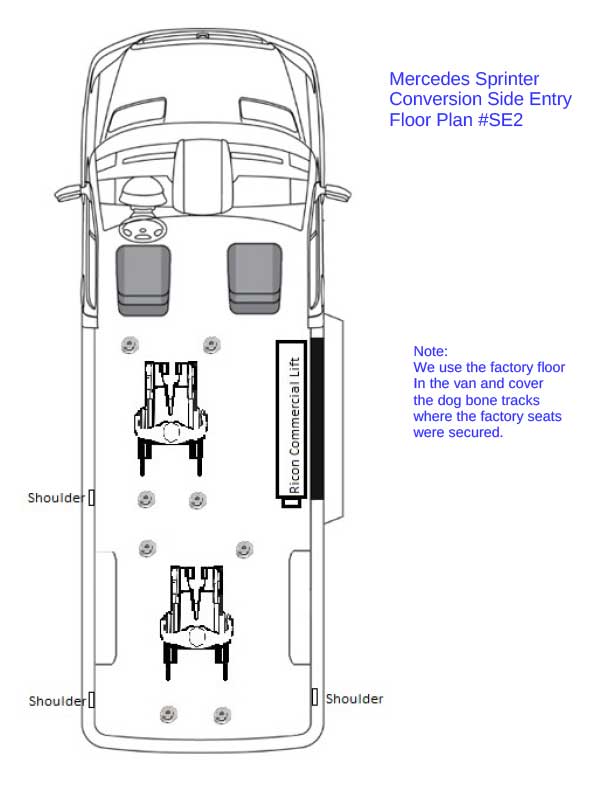 Mercedes-Benz Sprinter - Side Entry Lift Conversion