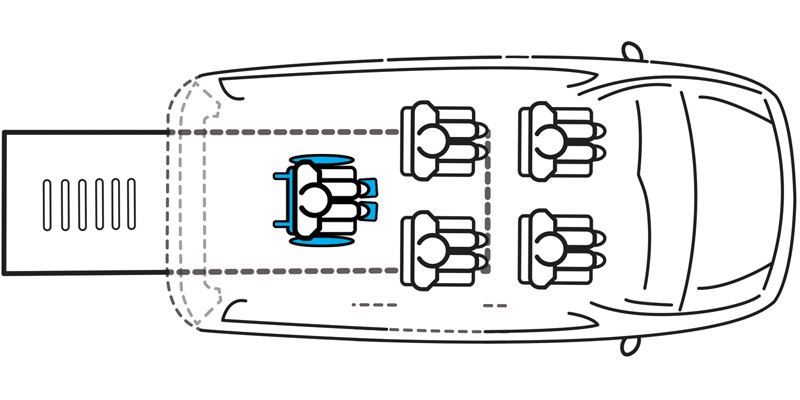 Rear-entry Handicap Van Conversions | AMS Vans